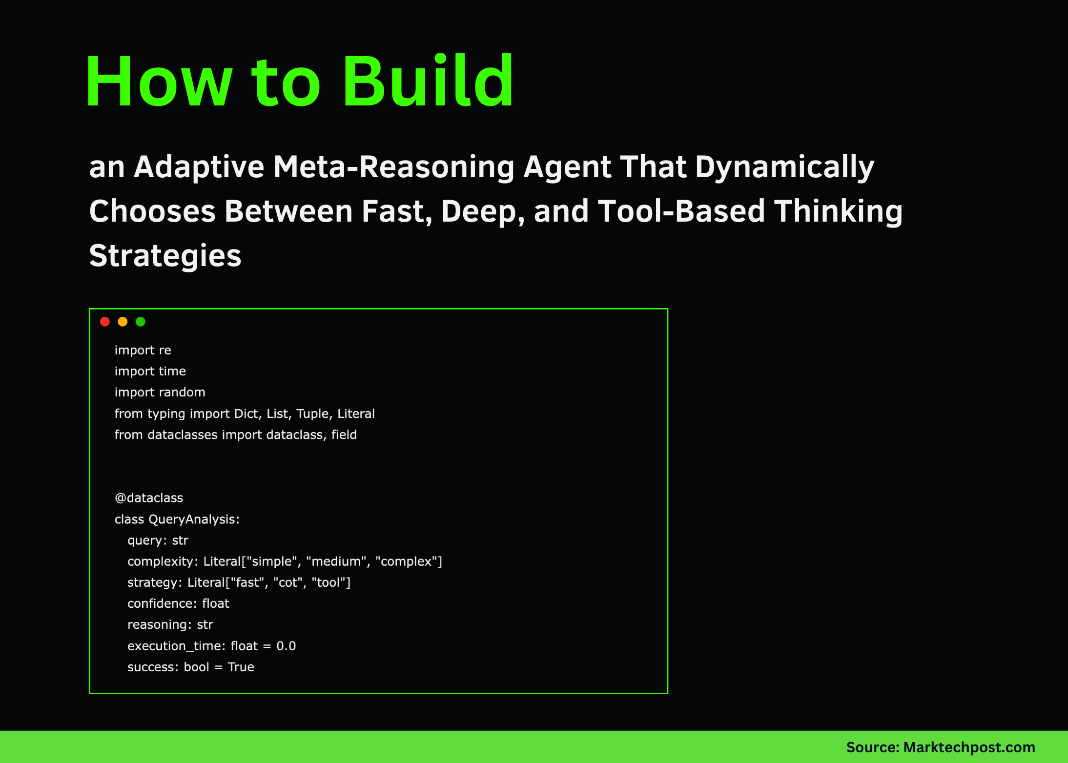 How to Build an Adaptive Meta-Reasoning Agent That Dynamically Chooses ...